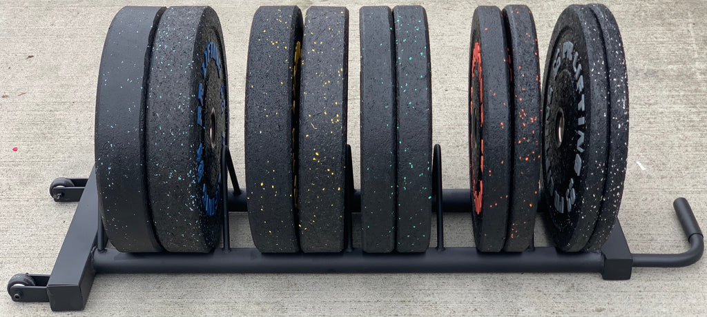 Horizontal Bumper Plate Rack – PR Lifting